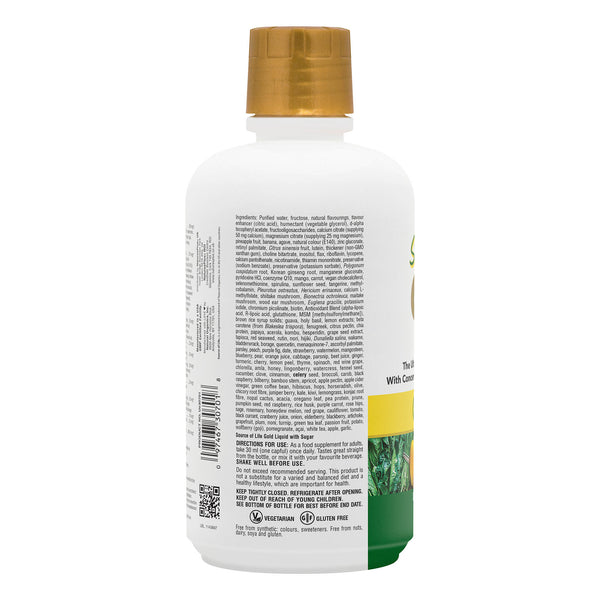 Source of Life® GOLD Multivitamin Liquid - NaturesPlus-UK